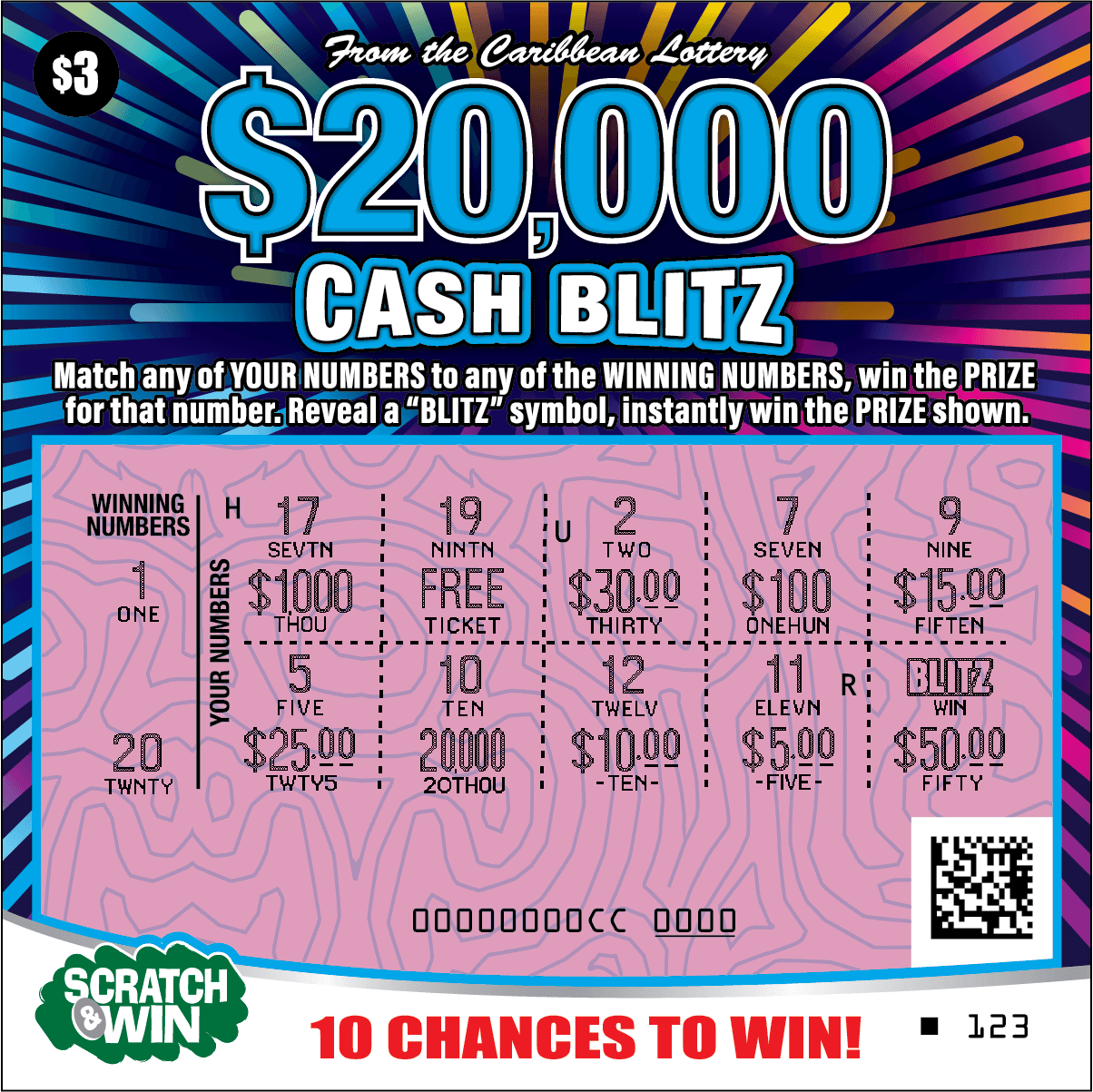 SCRATCH & WIN | The Caribbean Lottery