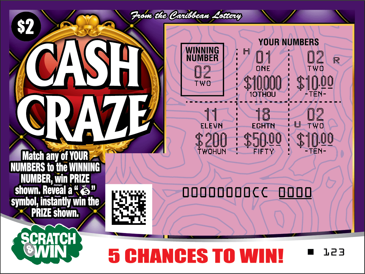 SCRATCH & WIN | The Caribbean Lottery