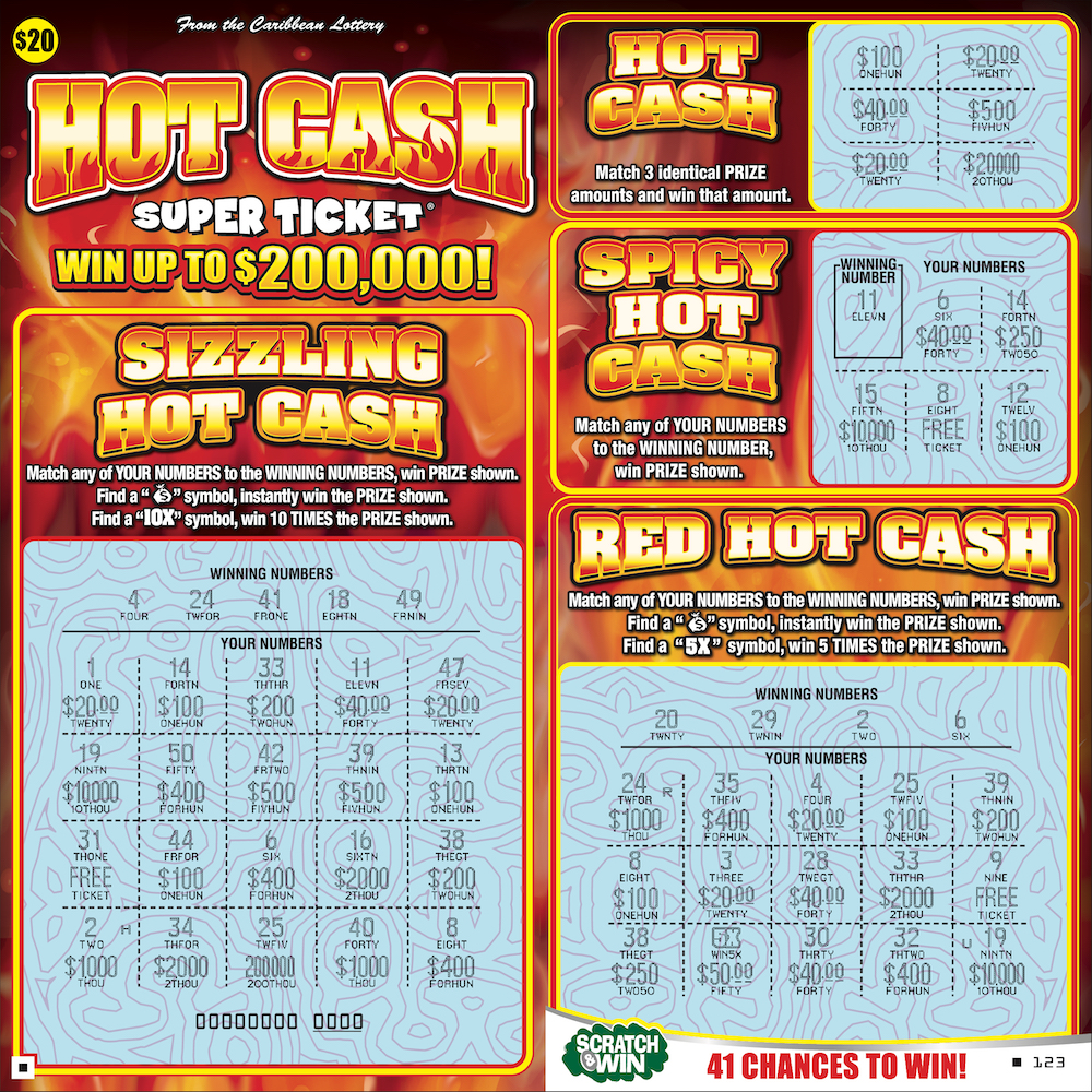 SCRATCH & WIN | The Caribbean Lottery
